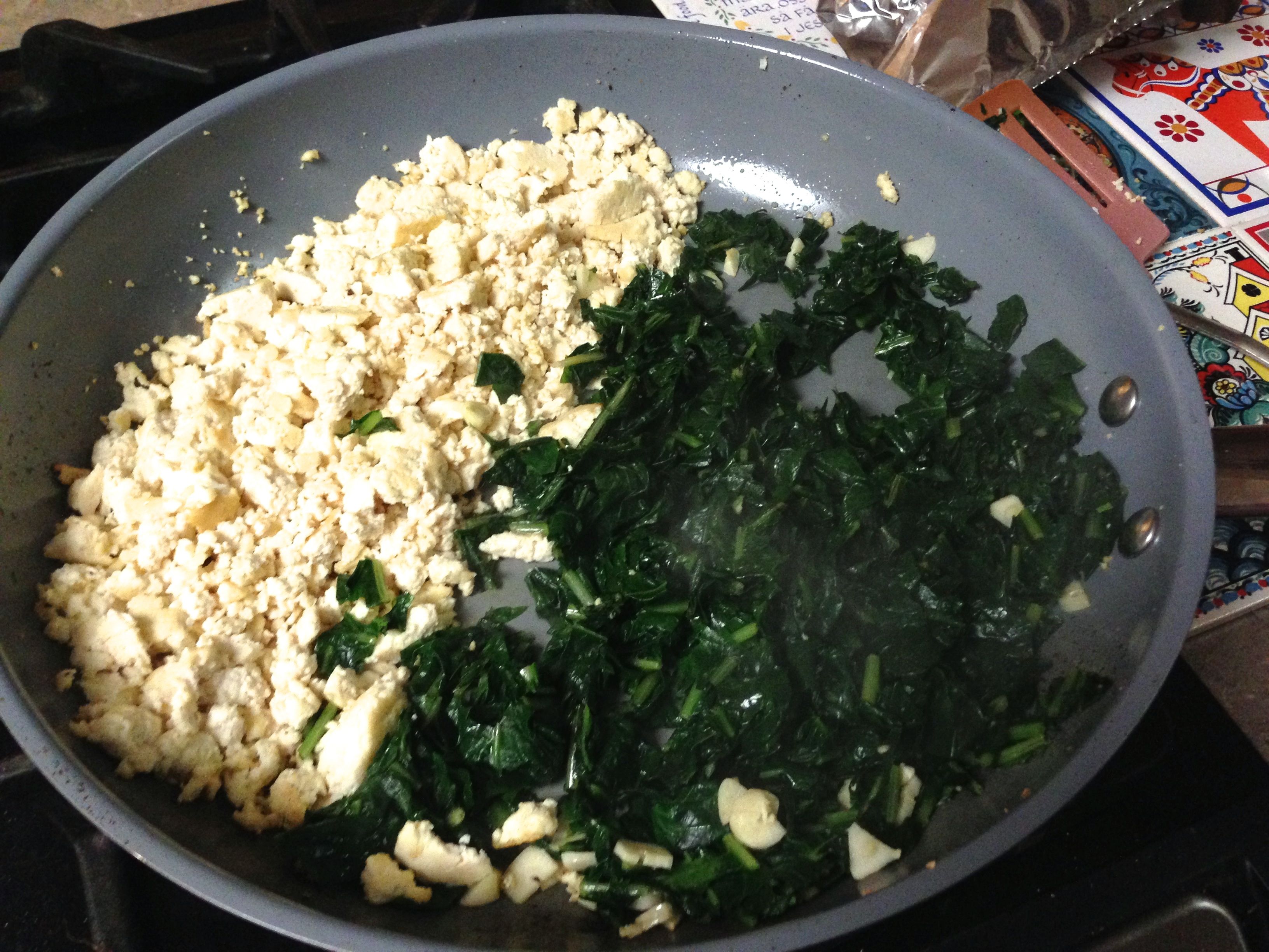 Scrambled Tofu Or Tempeh With Greens | Linnet Moss